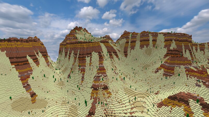 500𝙭500 | 𝙈𝙚𝙨𝙖 𝙏𝙚𝙧𝙧𝙖𝙛𝙤𝙧𝙢𝙞𝙣𝙜 | DOWNLOAD Minecraft Map