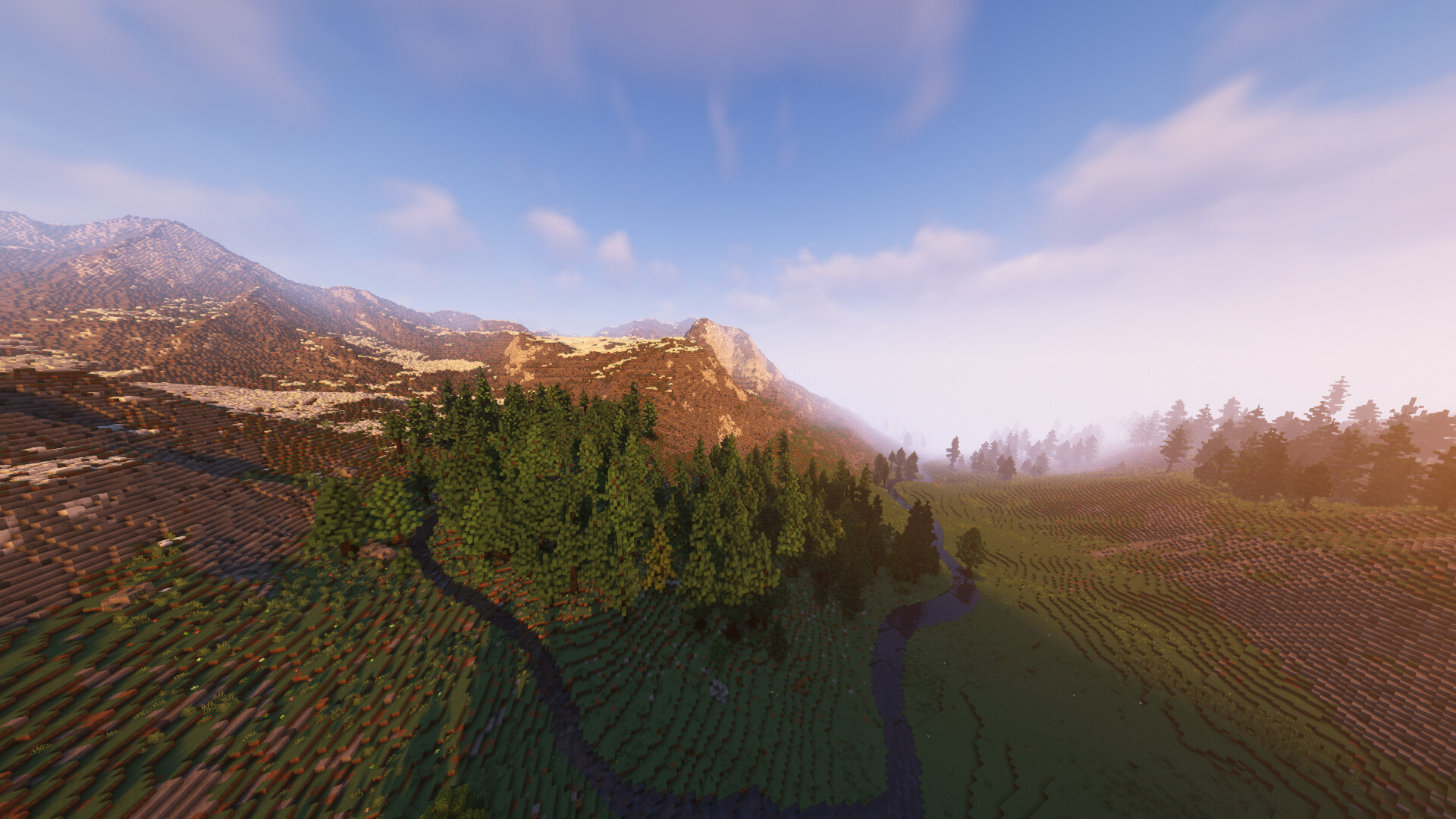 Mountainous Terrain | 8000 x 6000 | Java Edition | 1.18+ Minecraft Map