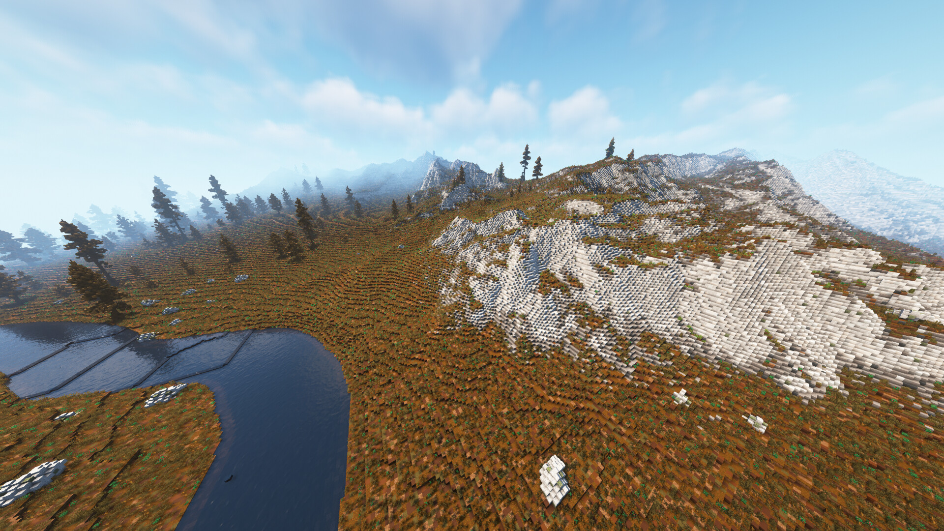 Mountainous Terrain | 8000 x 6000 | Java Edition | 1.18+ Minecraft Map