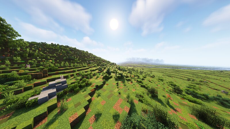 Mountainous Terrain | 8000 x 6000 | Java Edition | 1.18+ Minecraft Map