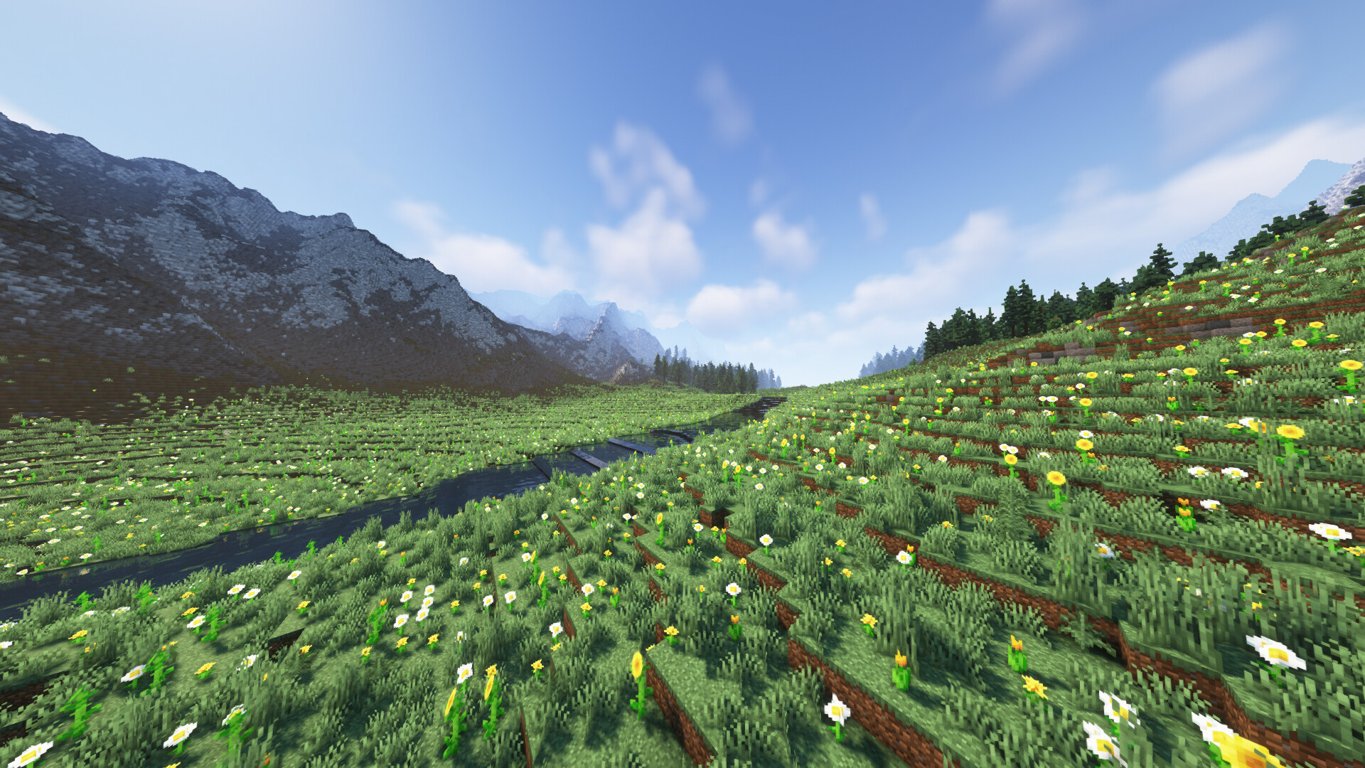 Mountainous Terrain | 8000 x 6000 | Java Edition | 1.18+ Minecraft Map
