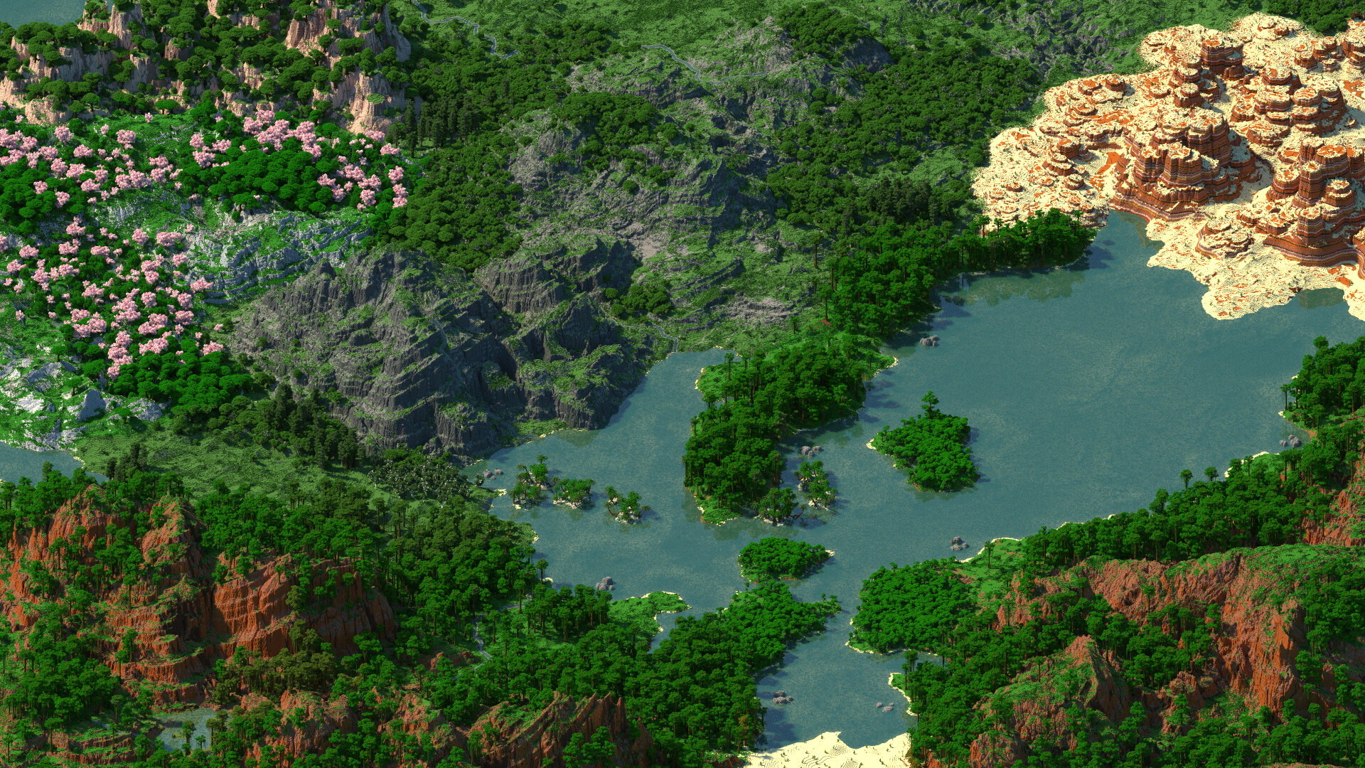 Faroot - 8000x8000 | 1.18+ | Landscape & Survival Map | Dungeon ...