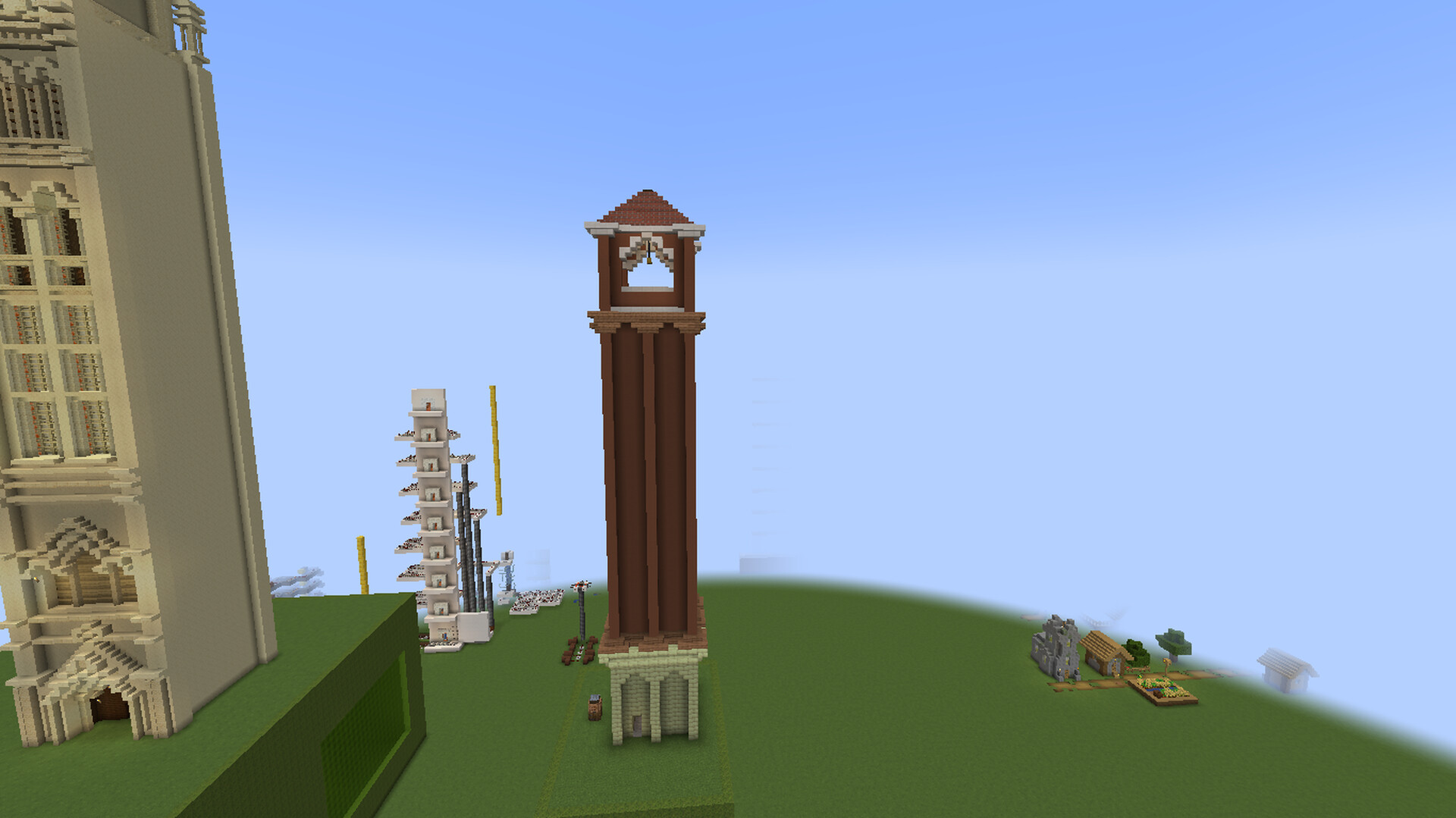 Working Clock Tower Collections And Relating Experimental Redstone ...