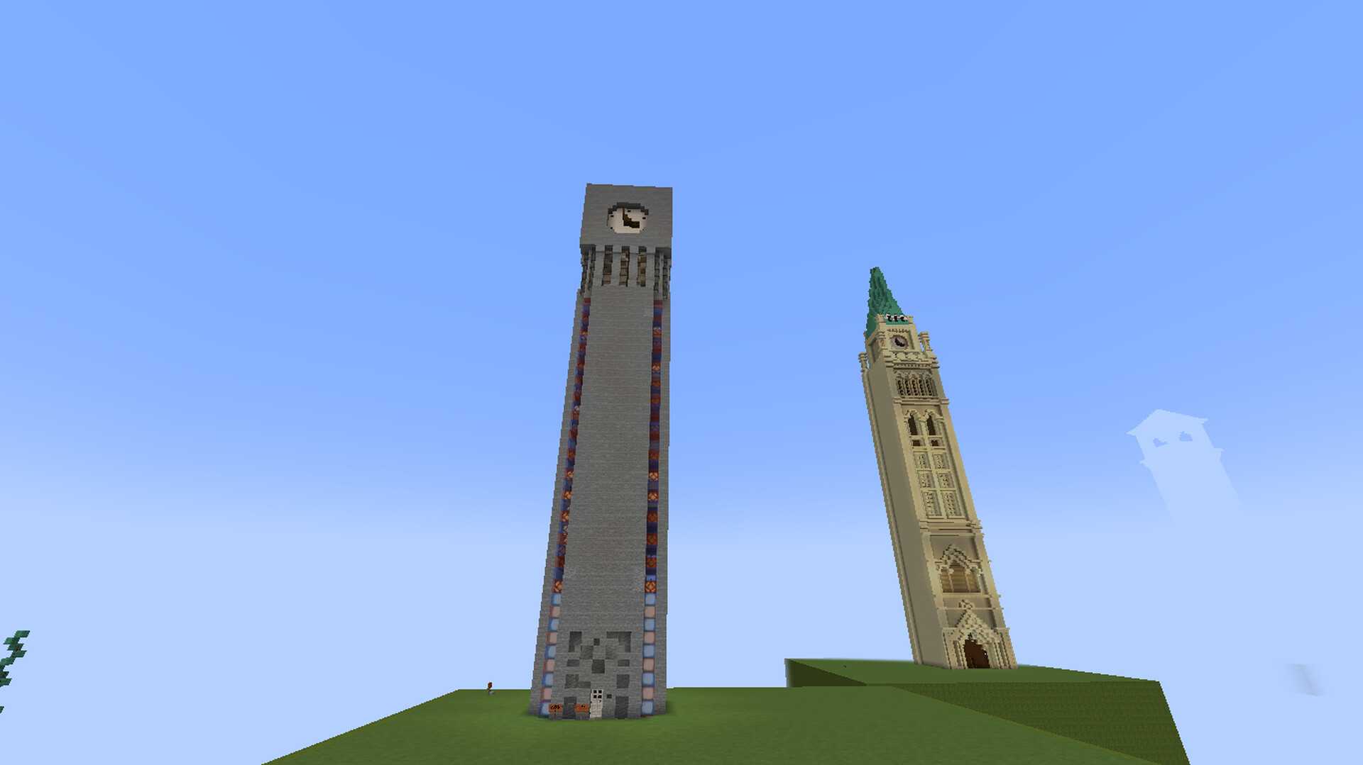 Working Clock Tower Collections And Relating Experimental Redstone ...