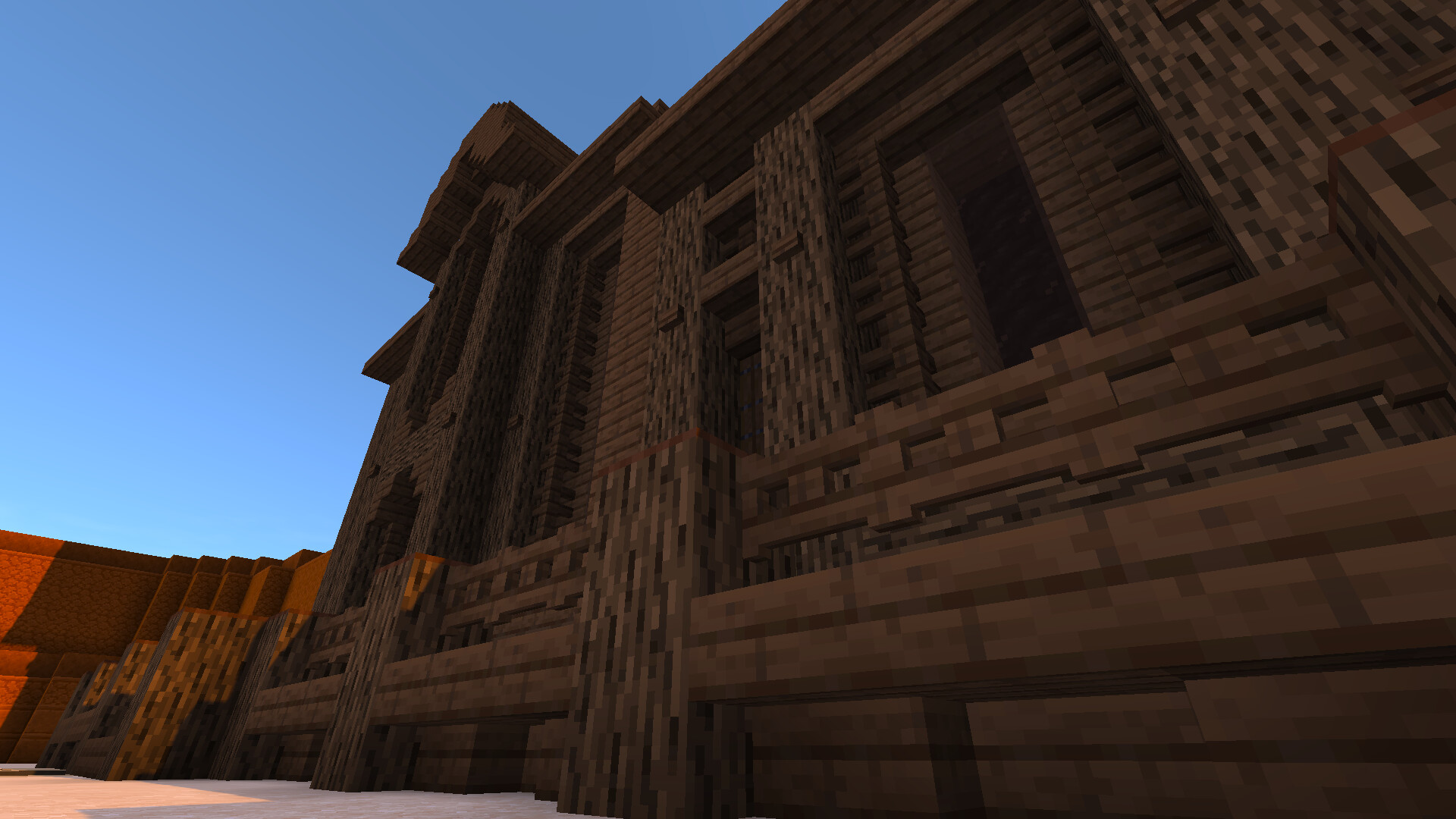 Desert PvP 1x1 Minecraft Map