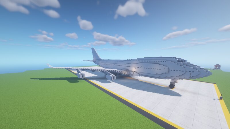Boeing 747-400 [1,5:1] Minecraft Map