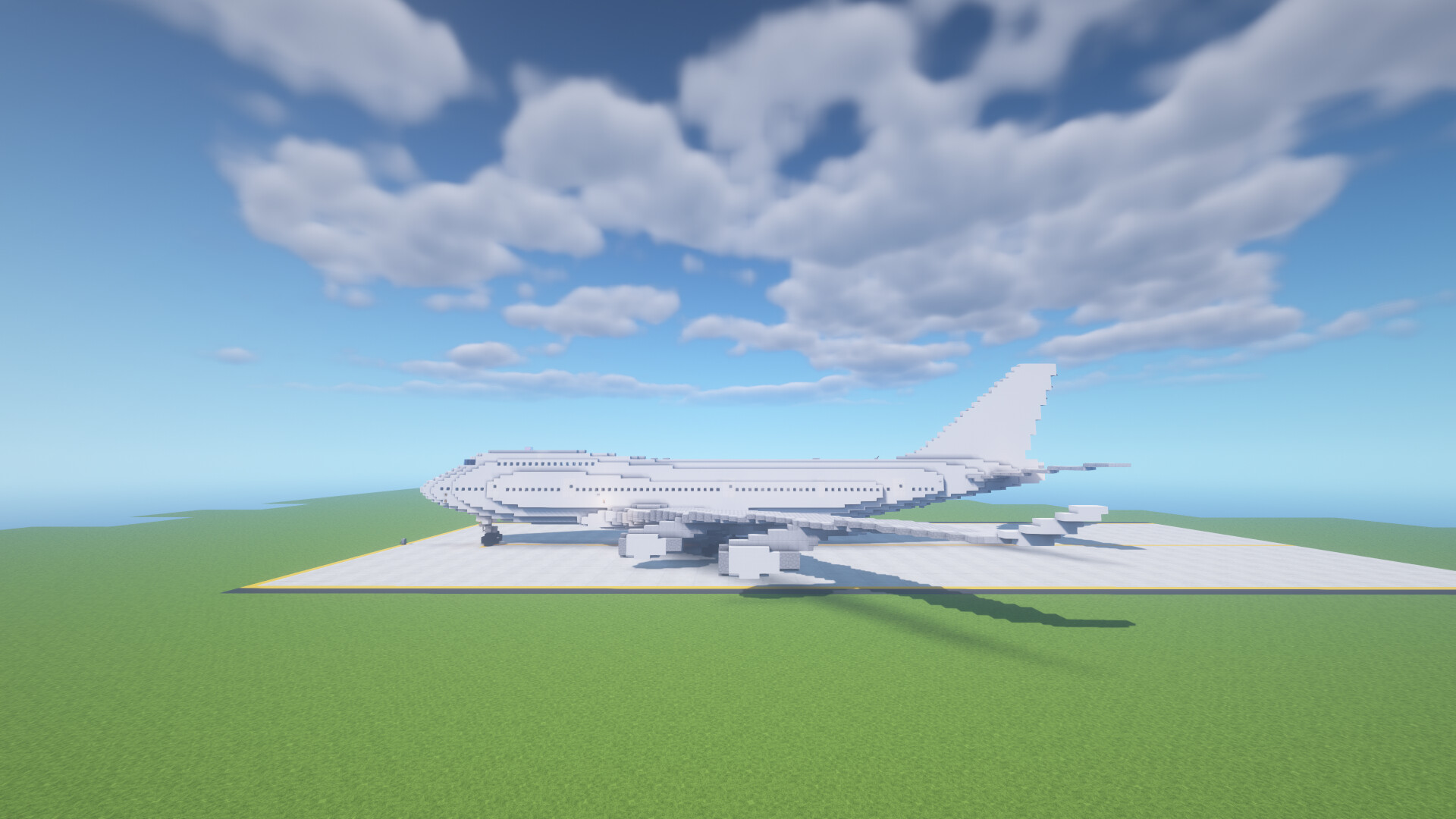 Boeing 747-400 [1,5:1] Minecraft Map