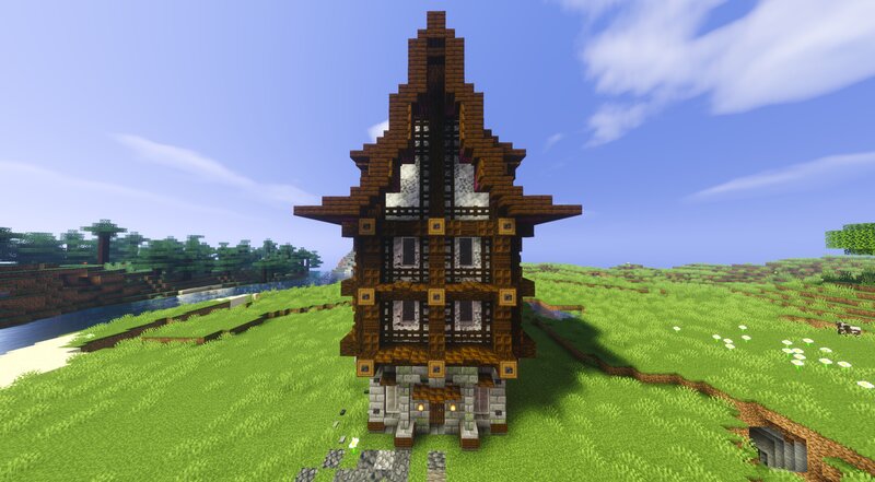 Medieval House #21 | Crimson Knights Minecraft Map