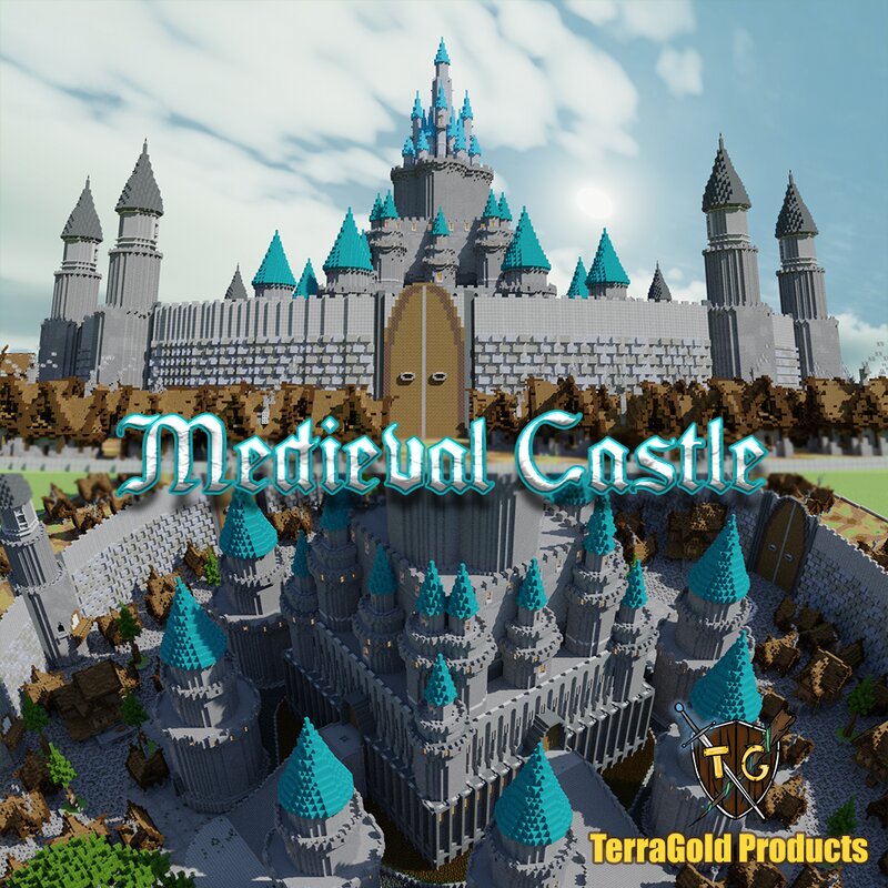 SPAWN | Medieval Castle | 300x300 Minecraft Map