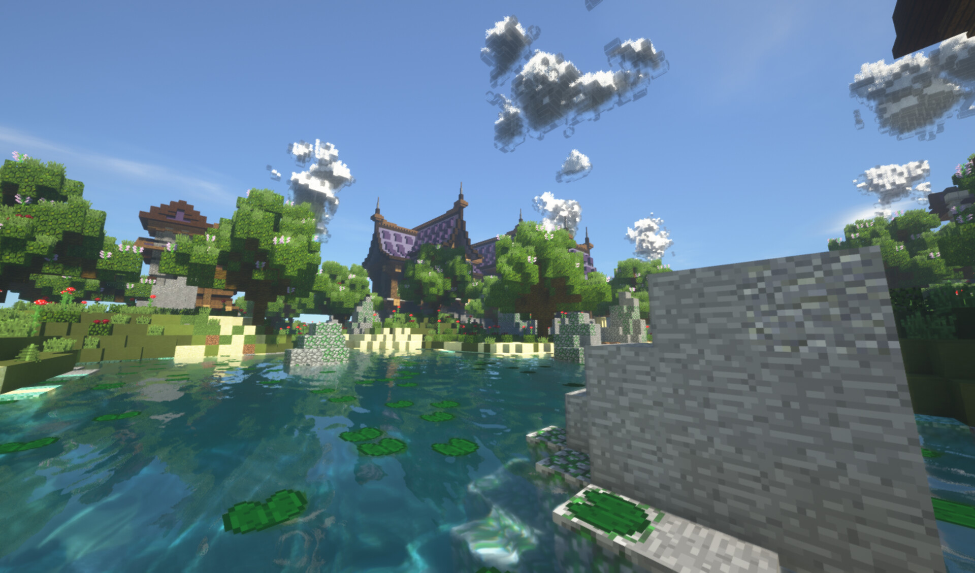 Map Minecraft Server Lobby/Hub - Warp Spawn Minecraft Map