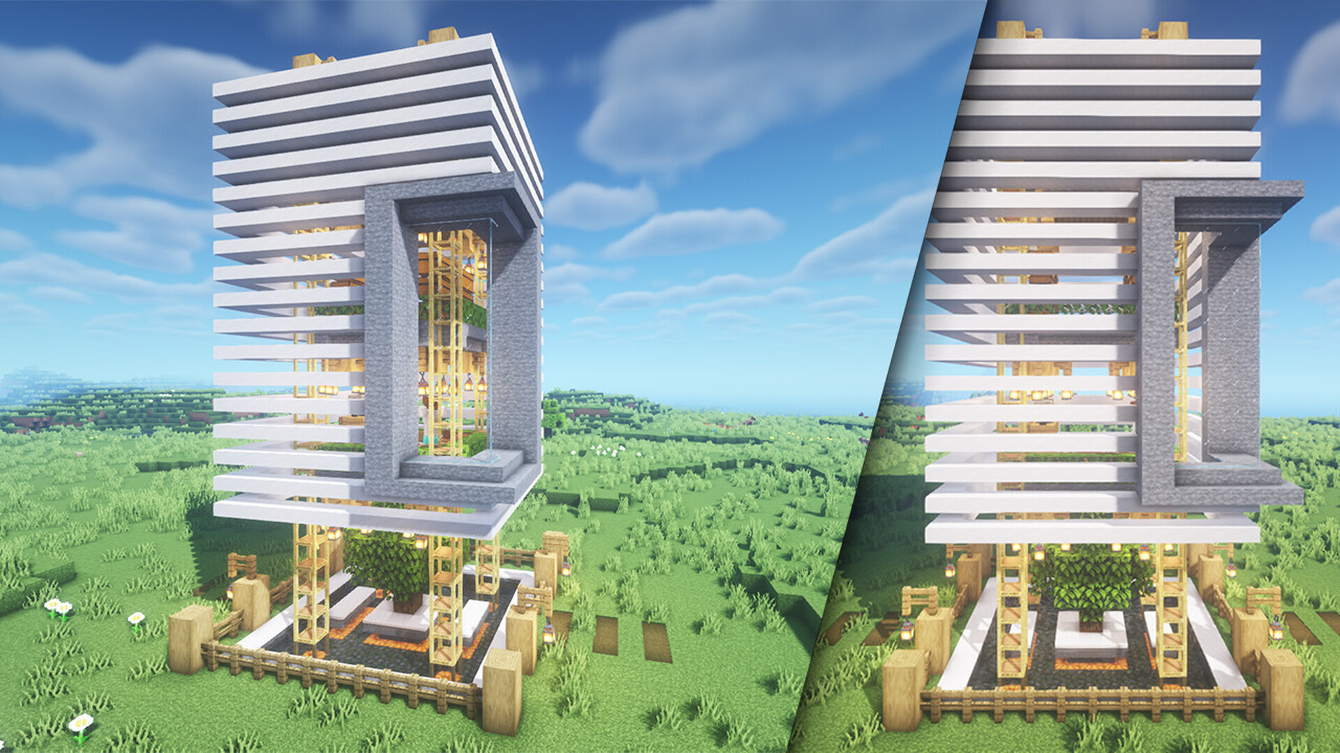 Minecraft Modern Survival House Minecraft Map