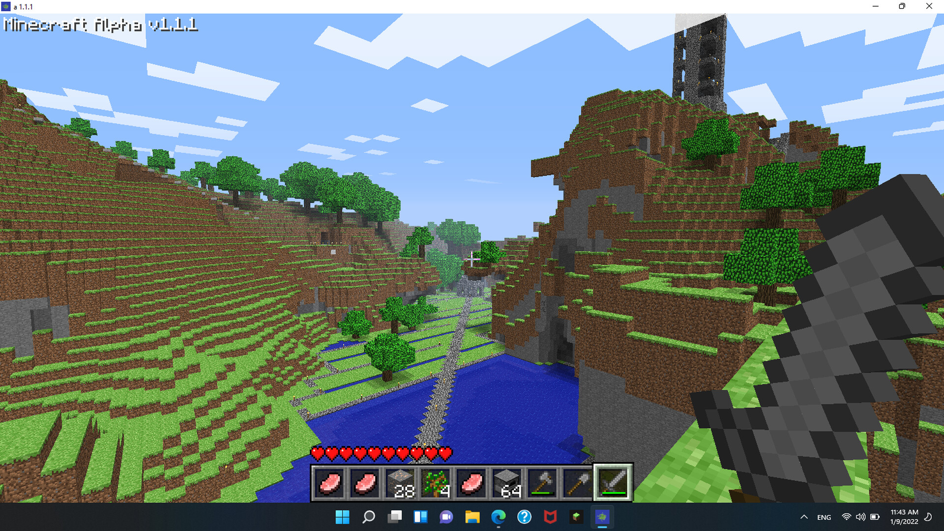 novlylen infdev map Minecraft Map