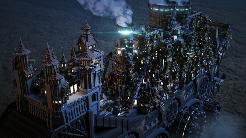 Truck of Colossal | 1.17 | Minecraft Builds | Fantasy Minecraft Map