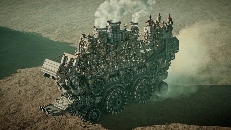 Truck of Colossal | 1.17 | Minecraft Builds | Fantasy Minecraft Map