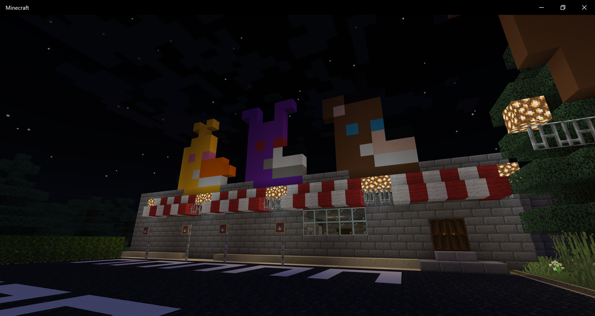 FNAF 1,2,3,4,5,6 In Minecraft (No Mods) Minecraft Map