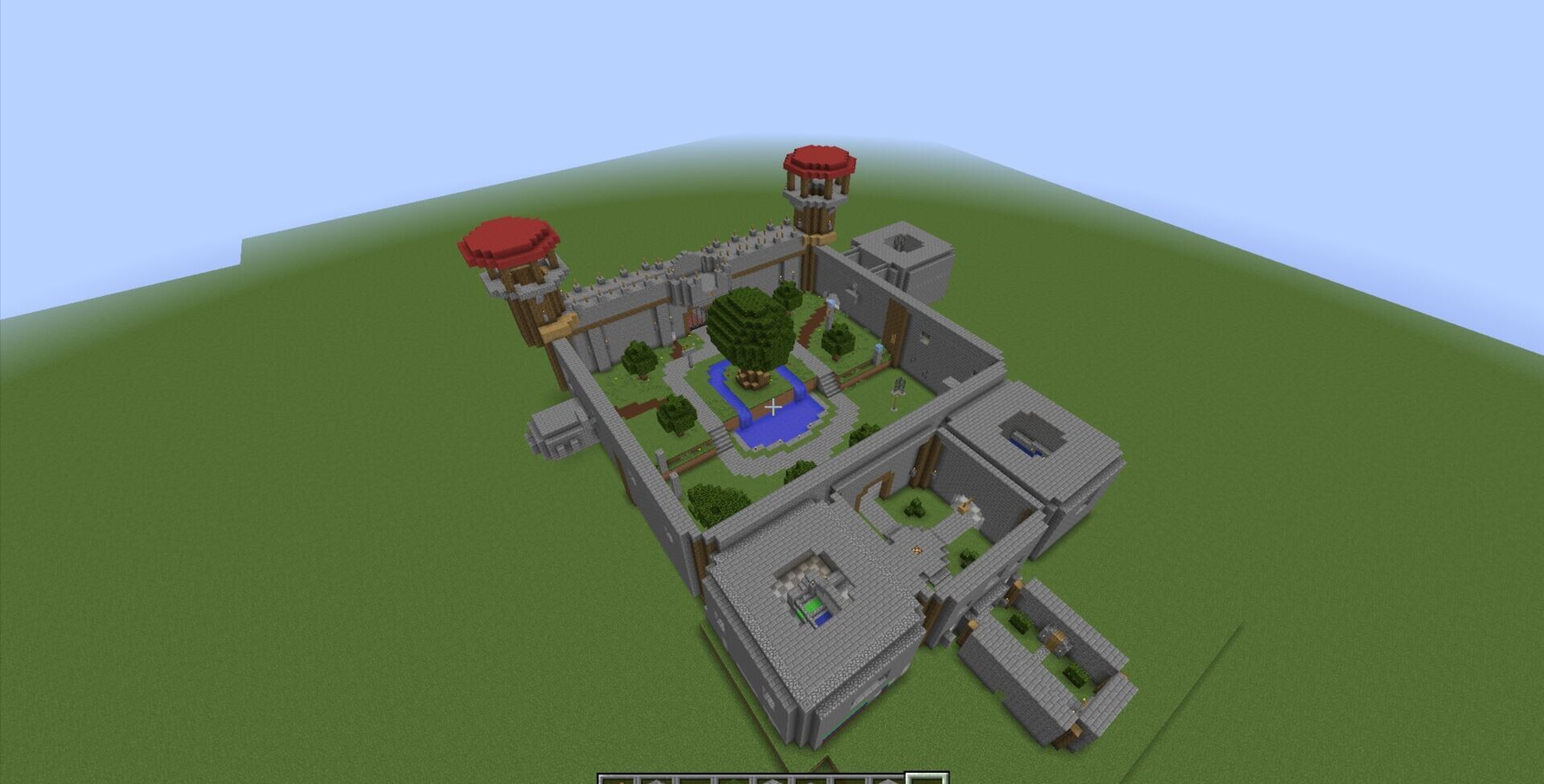 Spawn - MCPVP Sabotage Lobby map - REBUILT Minecraft Map