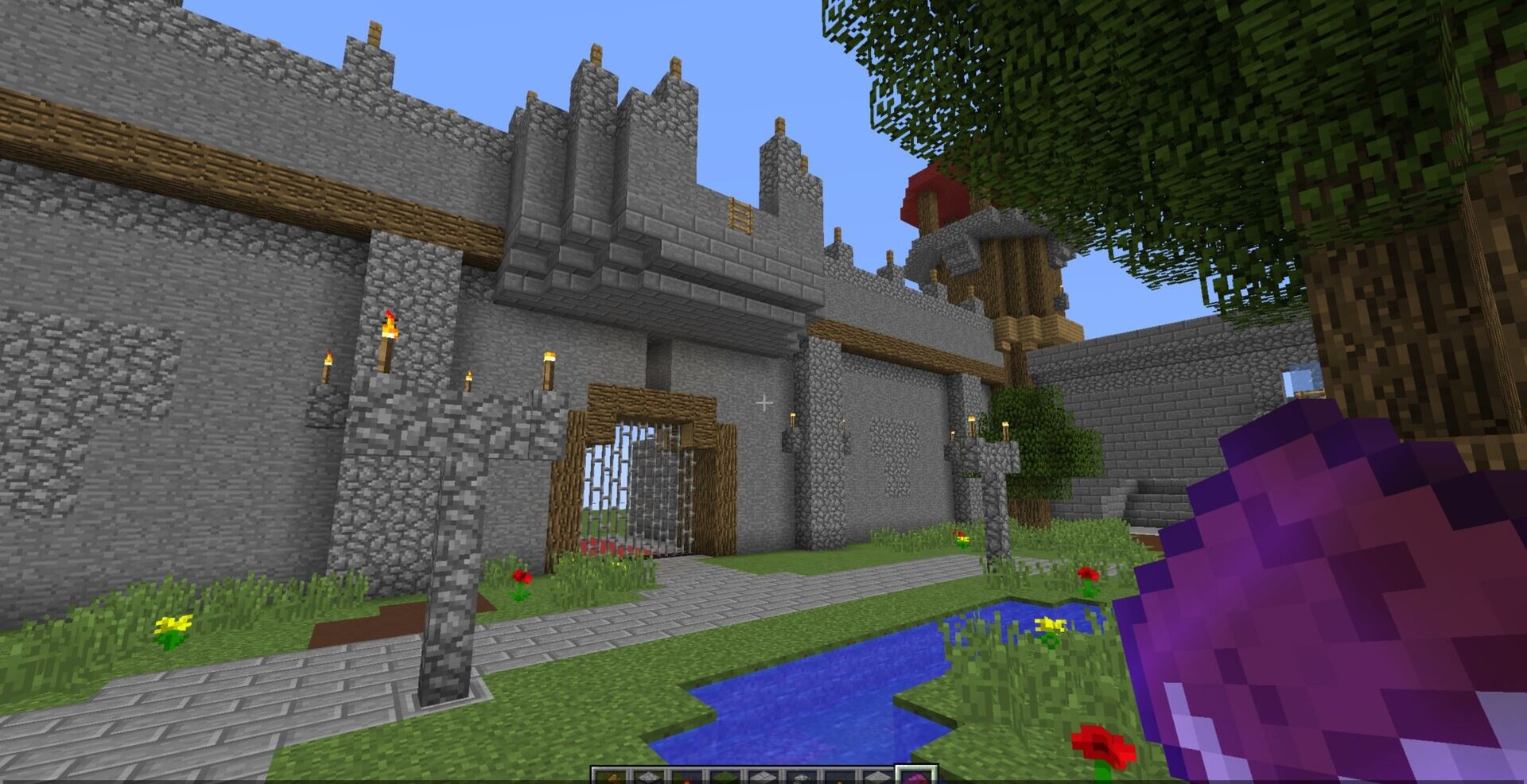 Spawn - MCPVP Sabotage Lobby map - REBUILT Minecraft Map