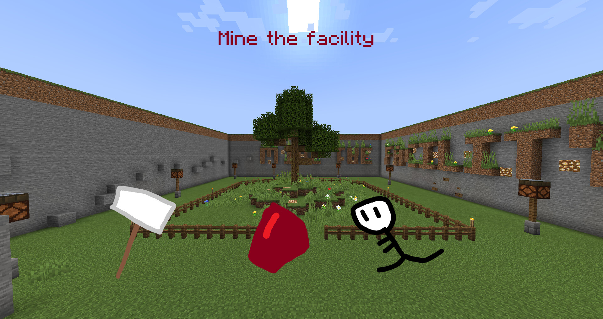 Mine the facility Minecraft Map