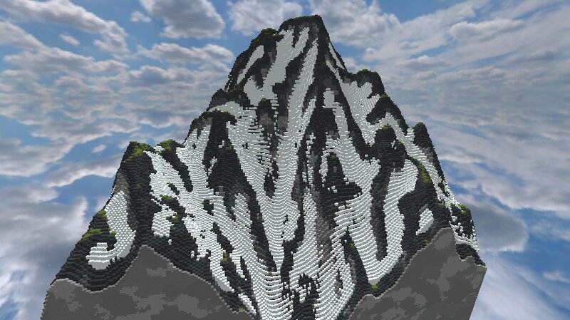 500𝙭500 | 𝗠𝗼𝘂𝗻𝘁𝗮𝗶𝗻 𝗣𝗲𝗮𝗸𝘀 𝙏𝙚𝙧𝙧𝙖𝙛𝙤𝙧𝙢𝙞𝙣𝙜 | DOWNLOAD Minecraft Map