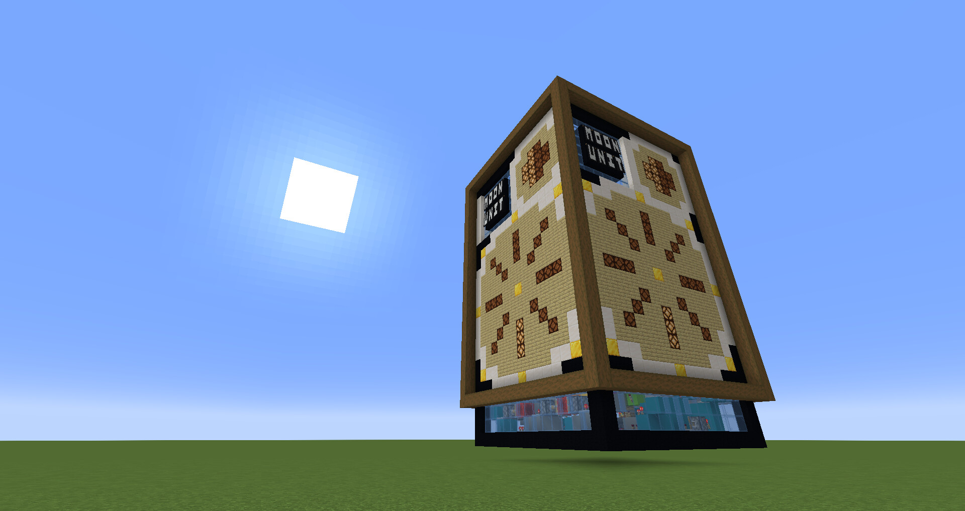 Clock Tower w/ Moon Unit Minecraft Map