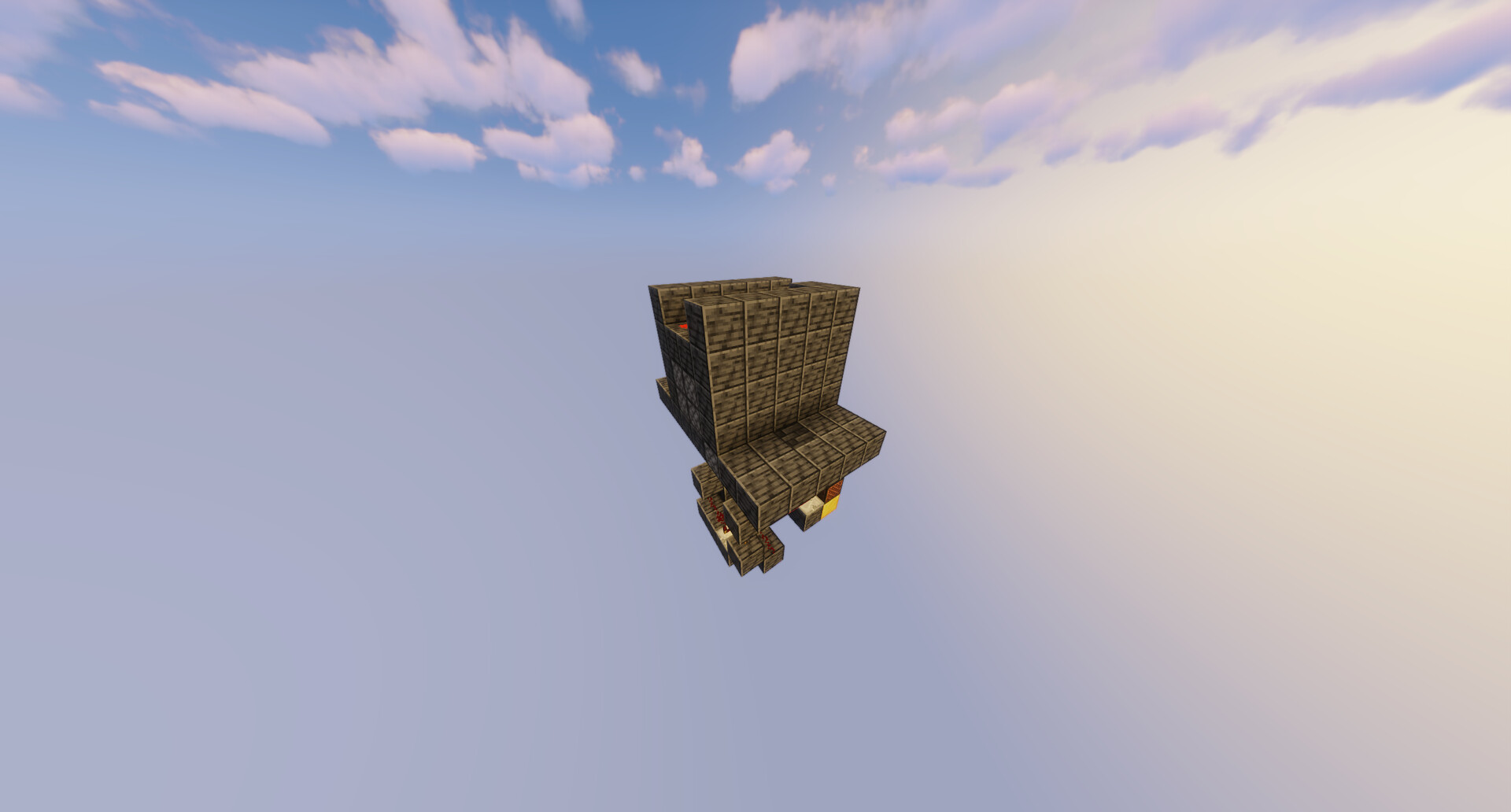 Hidden 2x1 Redstone Door - Redstone Torch Trigger Minecraft Map