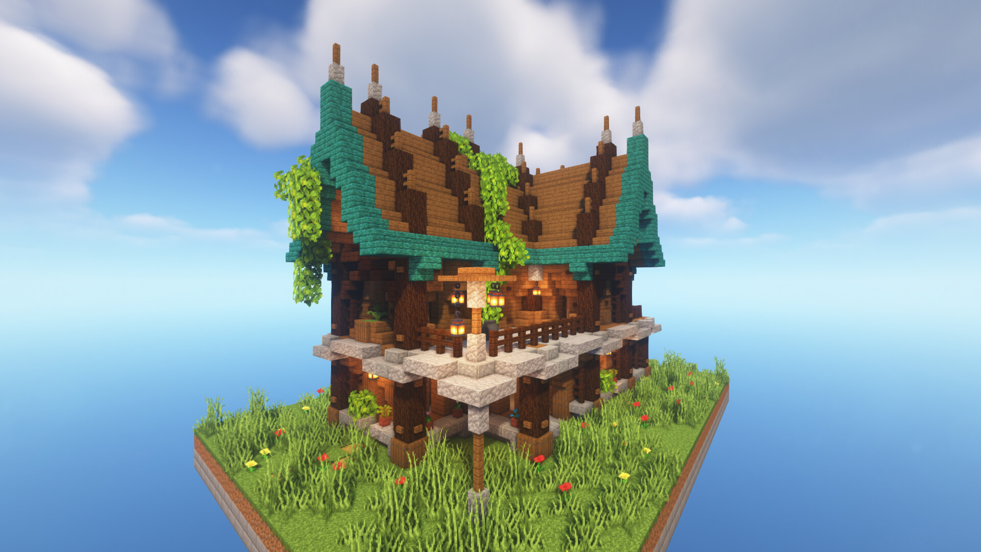Medieval Medium House [1.18+ Download] Minecraft Map