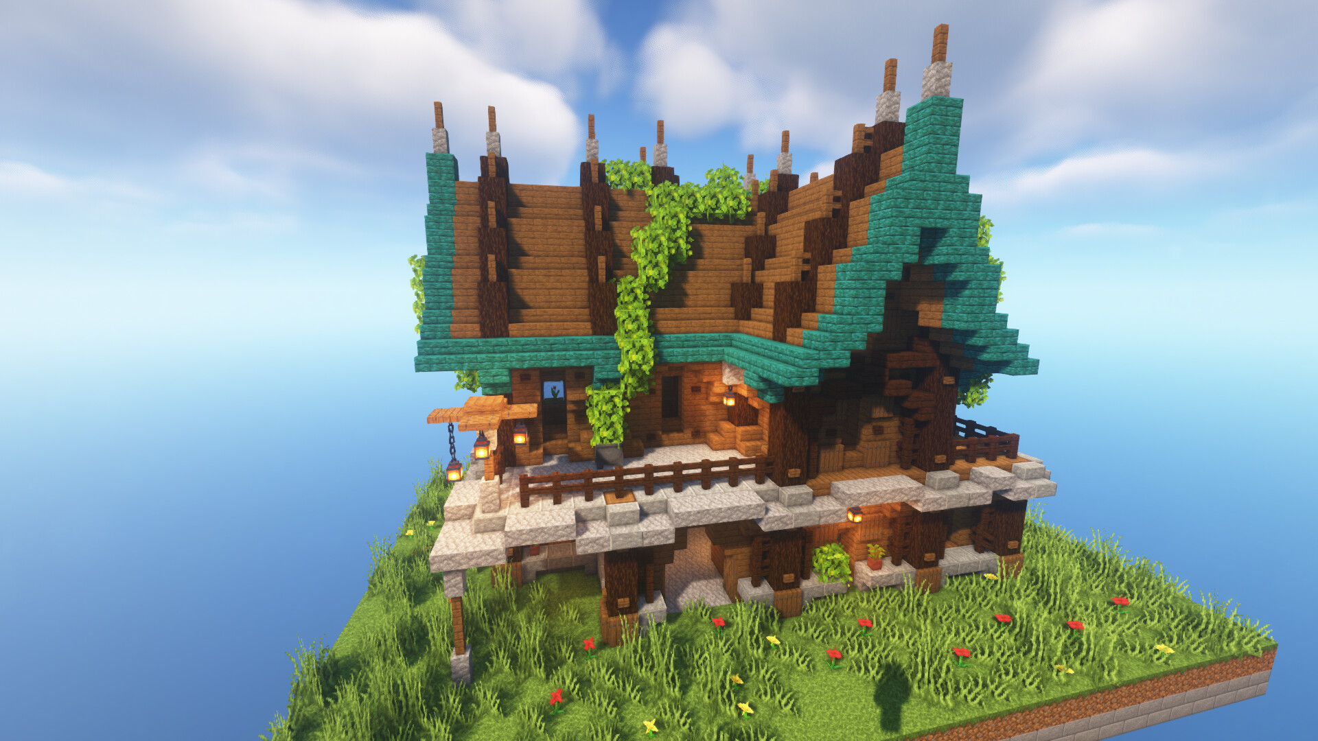 Medieval Medium House [1.18+ Download] Minecraft Map