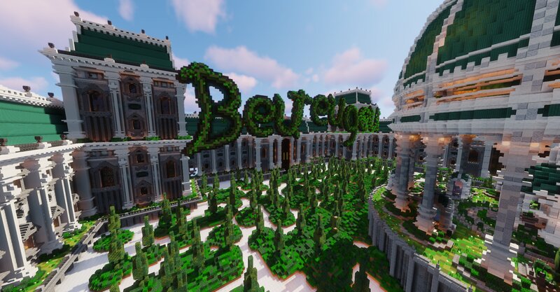 Jade Olympus Spawn Hub Minecraft Map