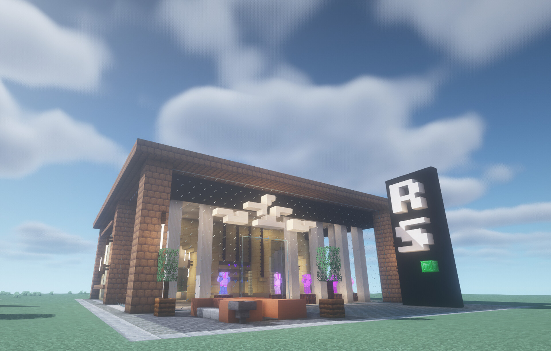 Italian clothing (elite) store Minecraft Map