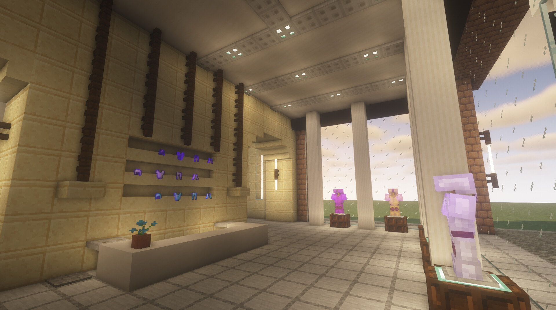 Italian clothing (elite) store Minecraft Map