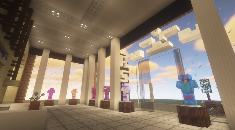 Italian clothing (elite) store Minecraft Map