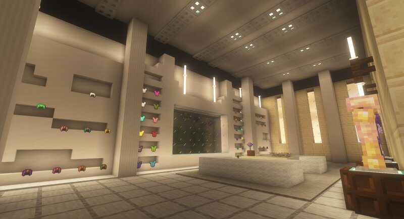 Italian clothing (elite) store Minecraft Map
