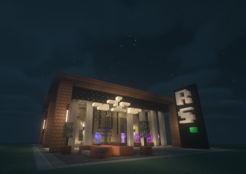 Italian clothing (elite) store Minecraft Map