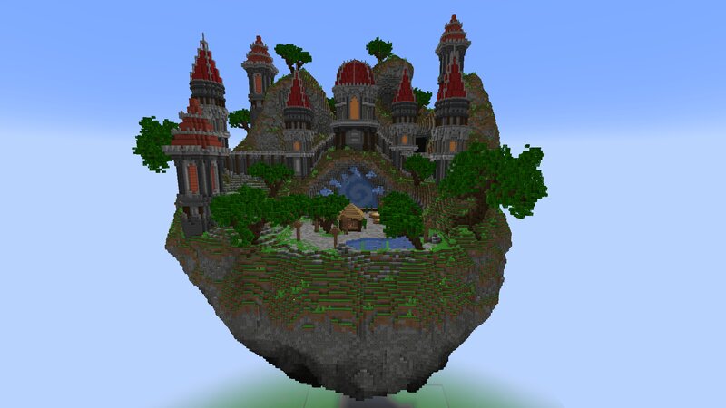 COMMISSION | Medieval Survival Spawn Minecraft Map