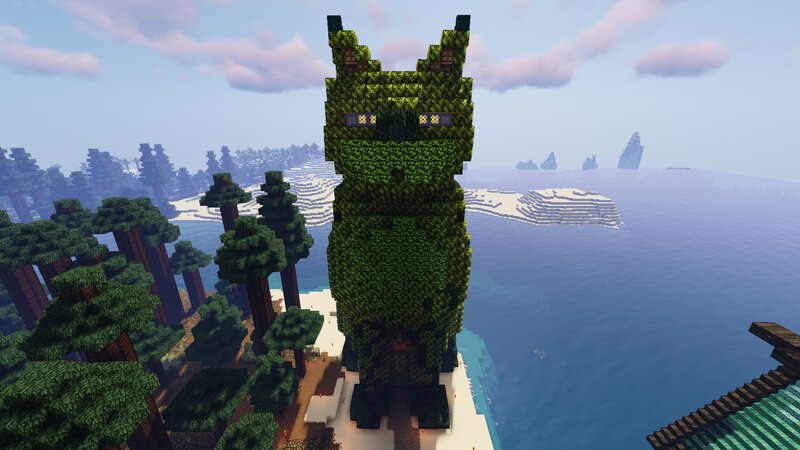 Topiary Cat-fé Minecraft Map