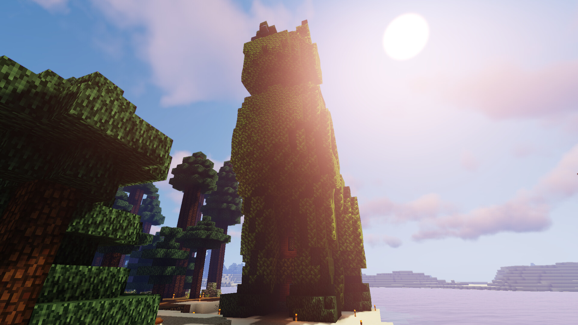 Topiary Cat-fé Minecraft Map