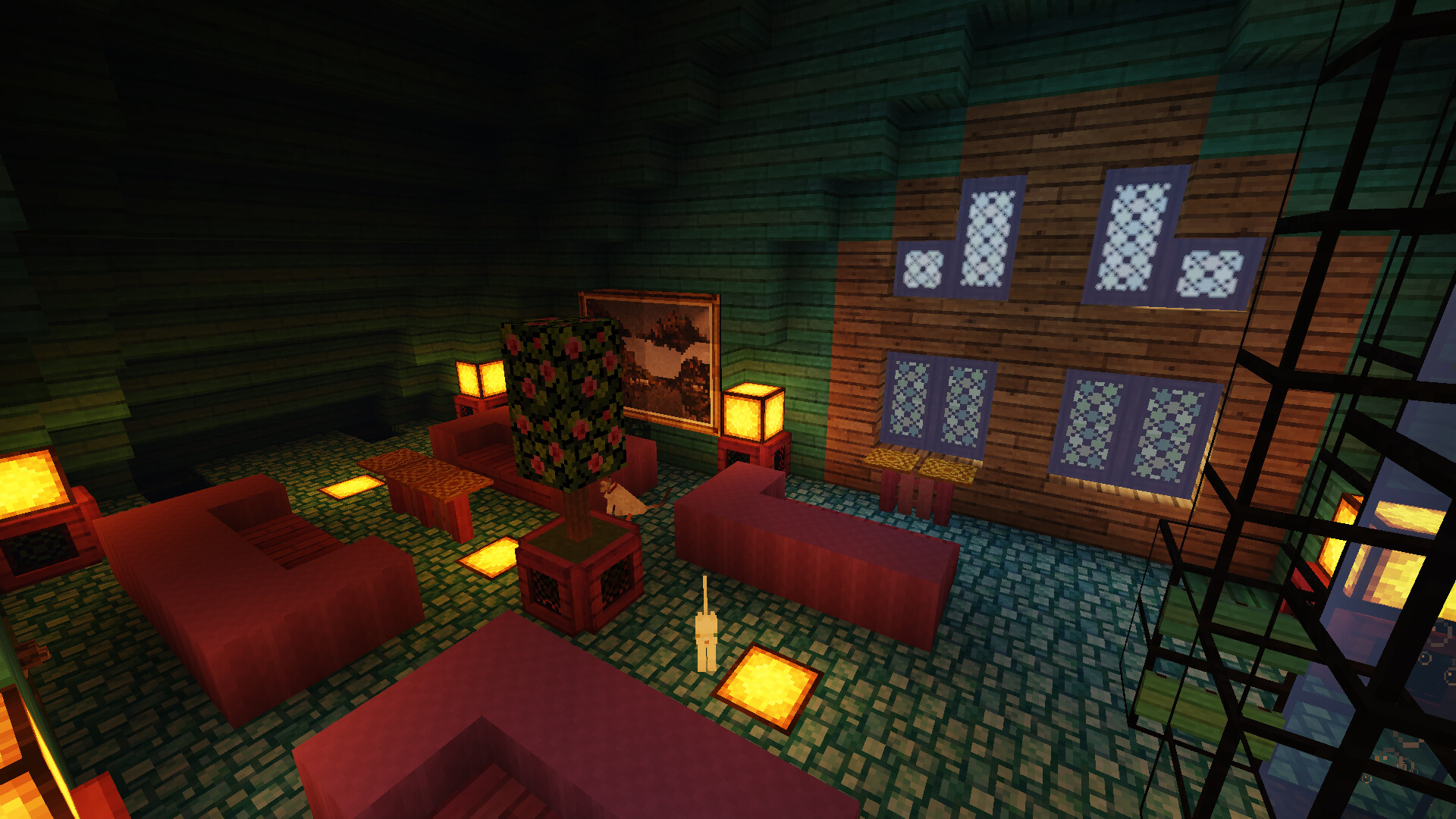 Topiary Cat-fé Minecraft Map