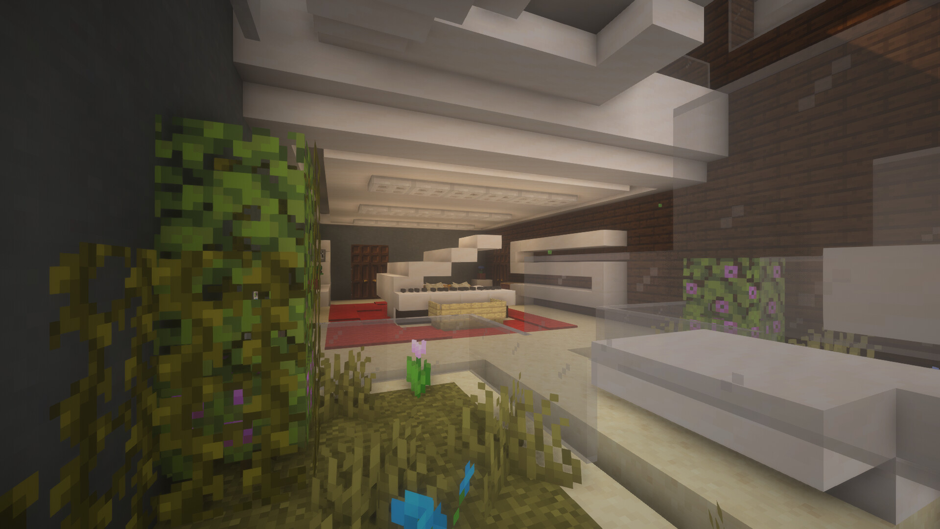 Beverly Hills Stilt Mansion Minecraft Map