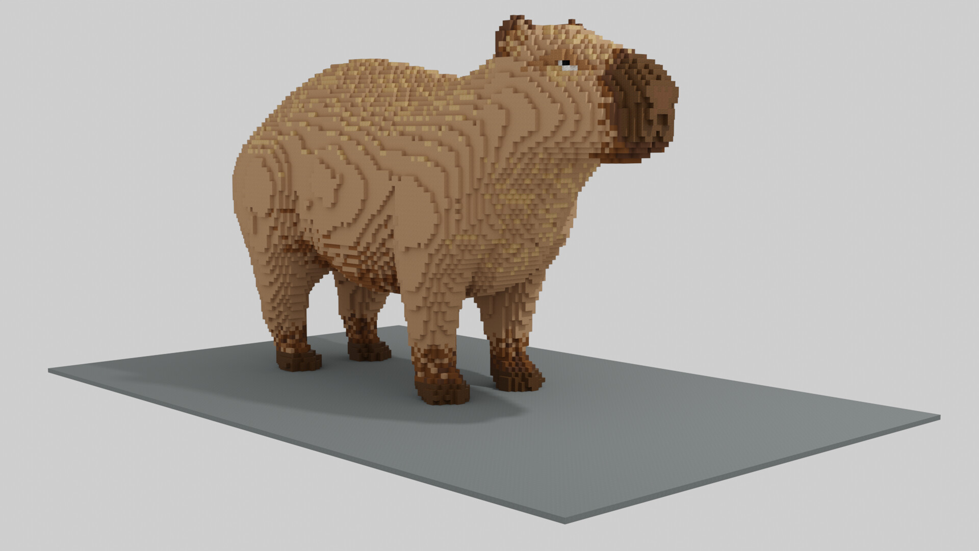 Realistic Capybara Build {FREE DOWNLOAD} Minecraft Map