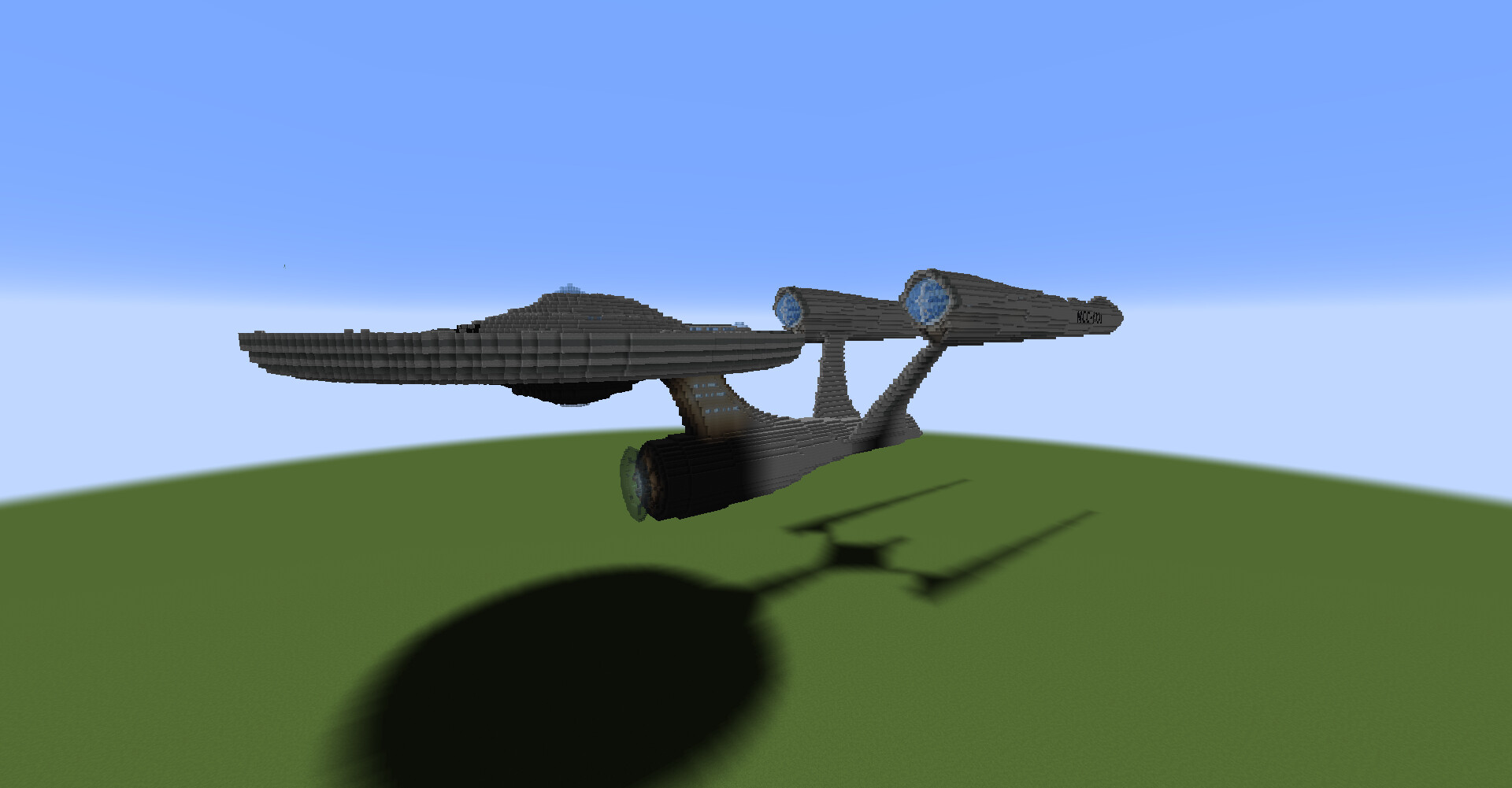 USS Enterprise (Exterior Only | Build Archive) Minecraft Map