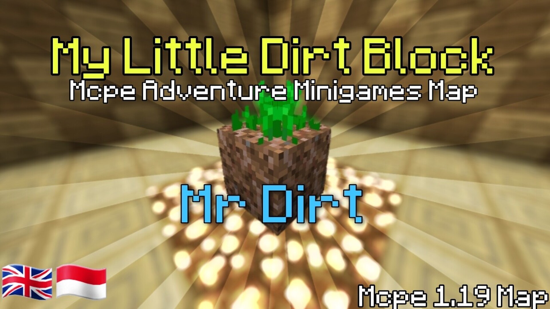 My Little Dirt Block MCPE/MCBE Adventure-Minigame Map Minecraft Map