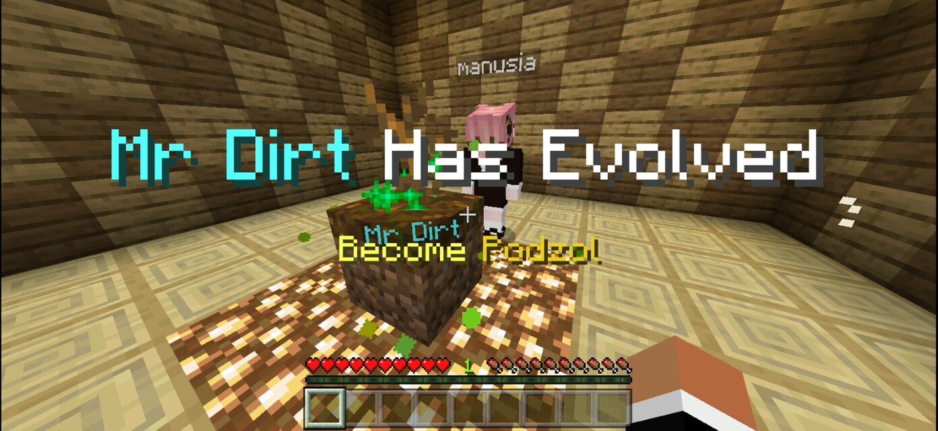 My Little Dirt Block MCPE/MCBE Adventure-Minigame Map Minecraft Map