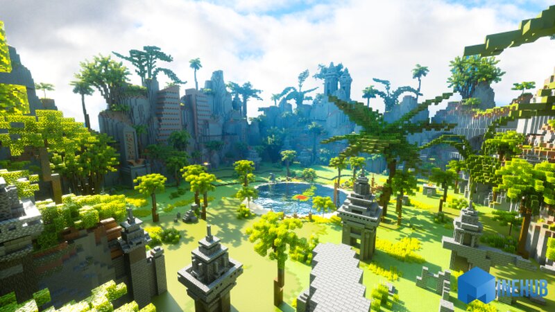 Maya environment for your best fights on ArkemisMC Minecraft Map