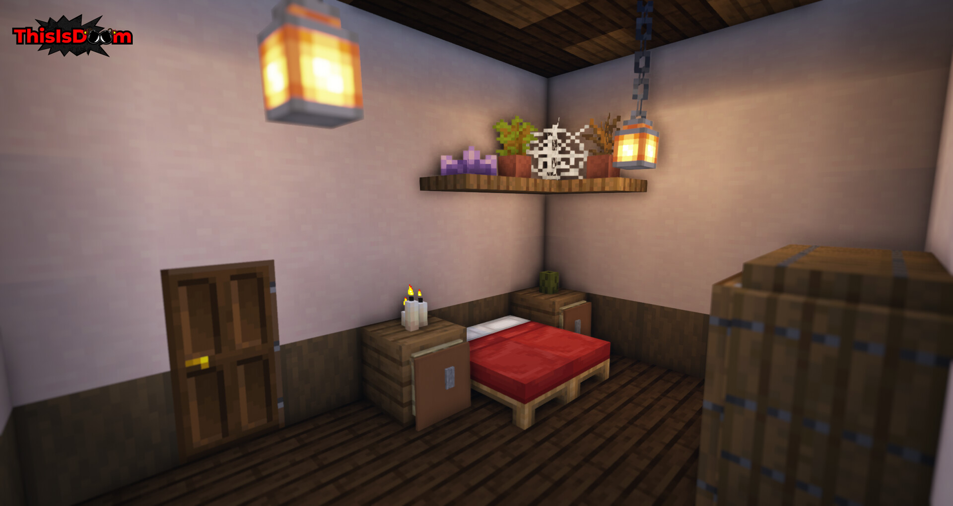 Wild West Saloon and Interior (Build and Litematic) Minecraft Map