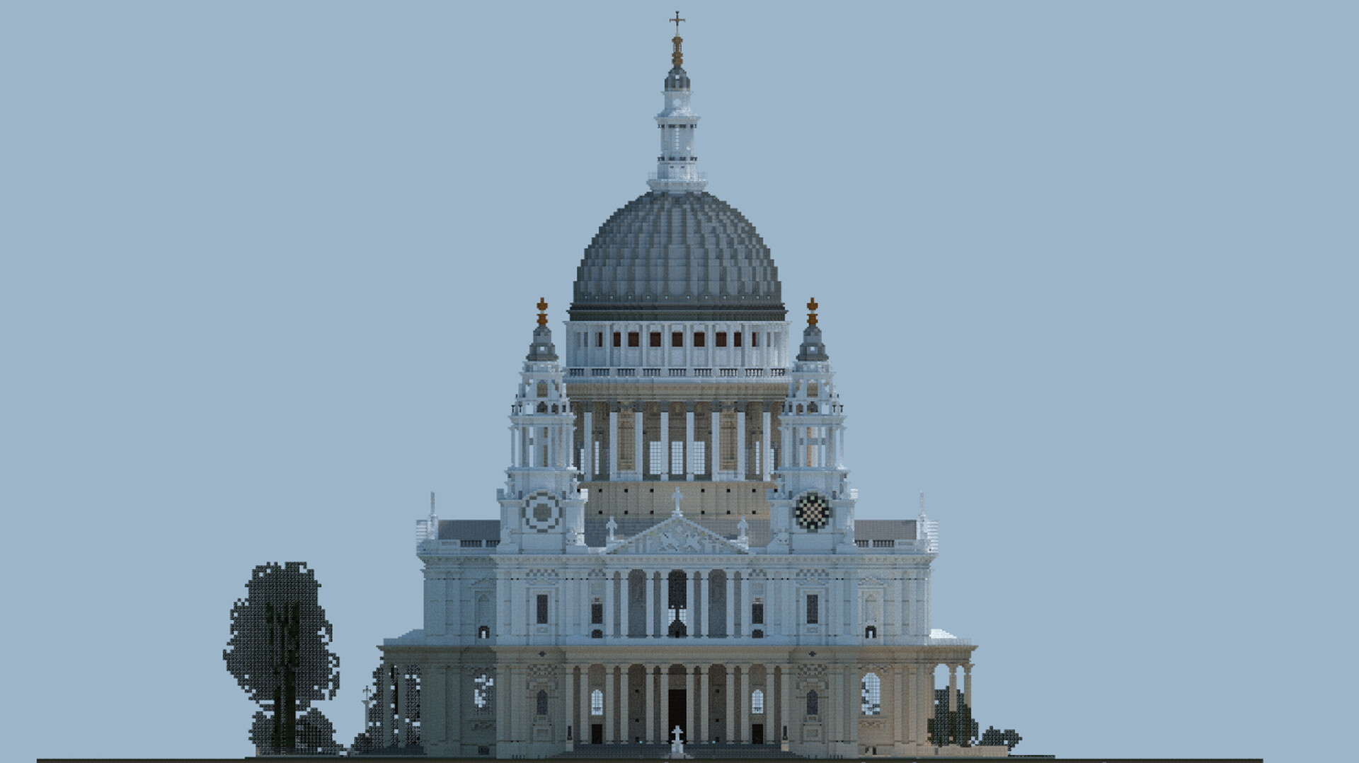 St Paul's cathedral Minecraft Map