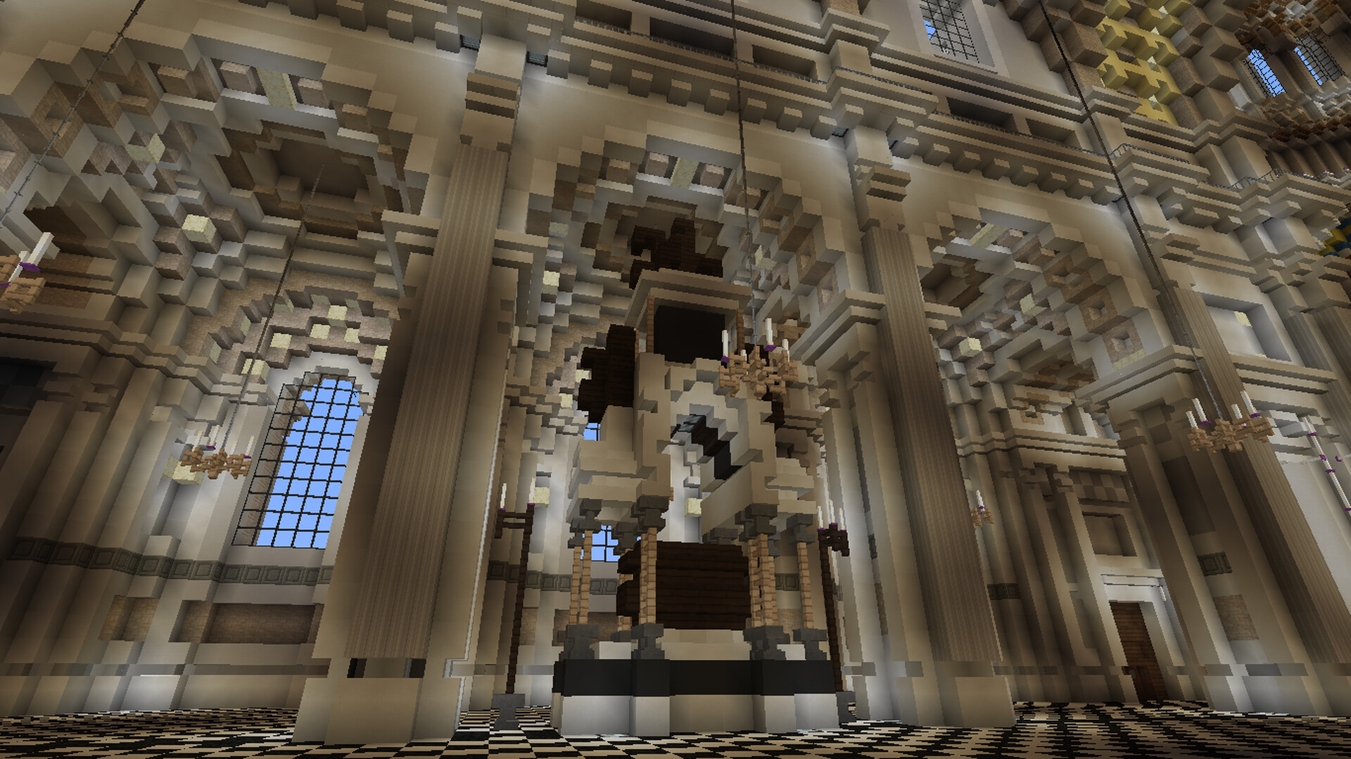St Paul's cathedral Minecraft Map