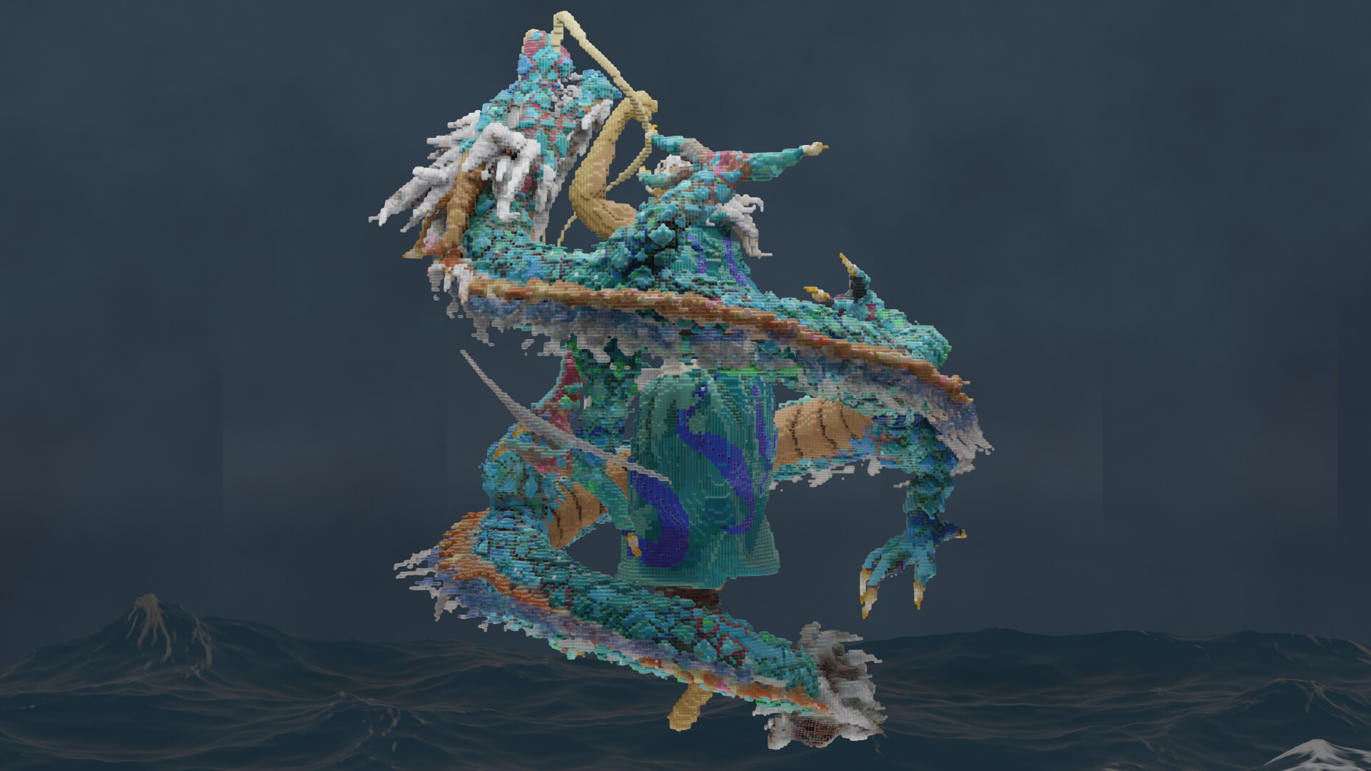 Minecraft Organic-L Dragon Fist Minecraft Map