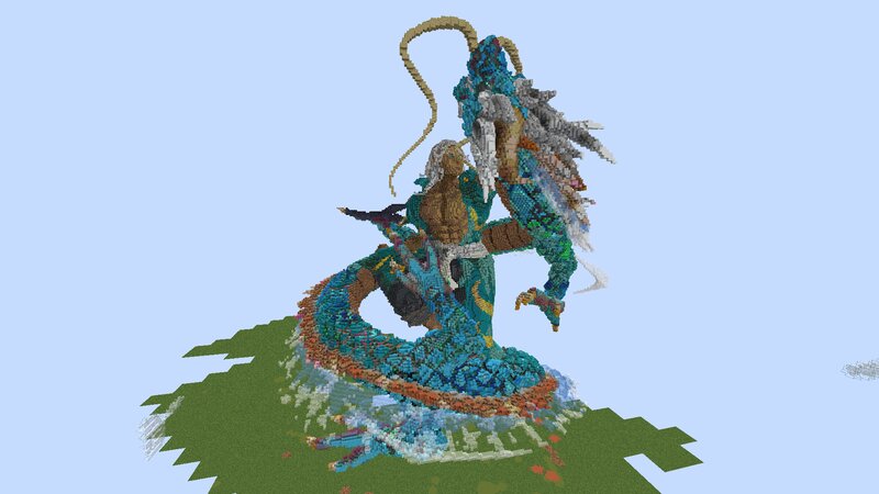 Minecraft Organic-L Dragon Fist Minecraft Map