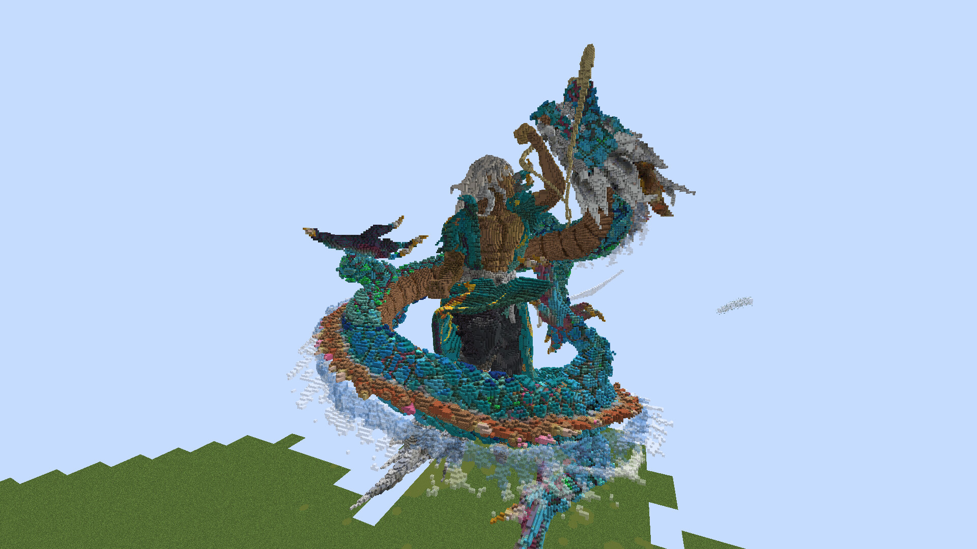 Minecraft Organic-L Dragon Fist Minecraft Map