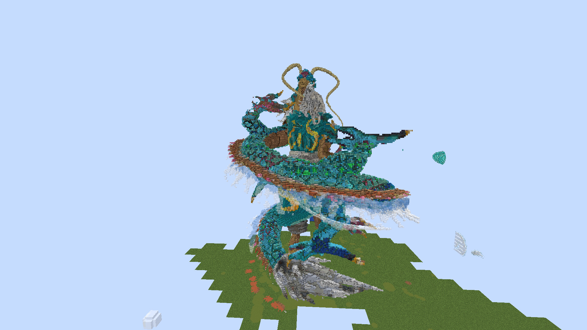 Minecraft Organic-L Dragon Fist Minecraft Map